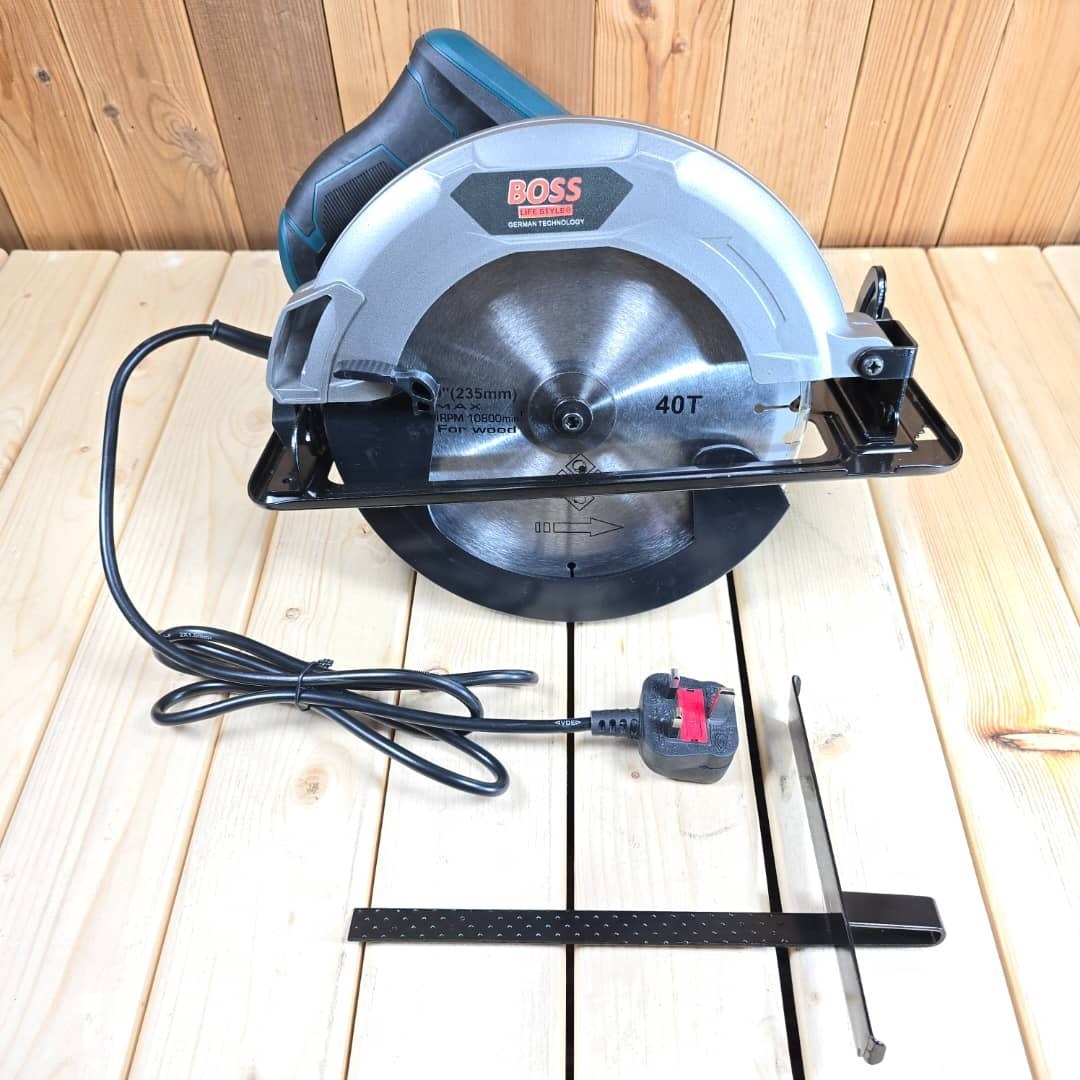 اره گرد بر ۲۳۵ میلیمتر تمام مس 2000 وات صنعتی باس مدل BS-CS235